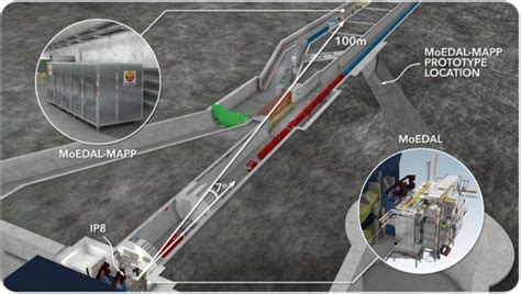 A Schematic Of The Moedal Mapp Arena Located At The Lhcs Ip8
