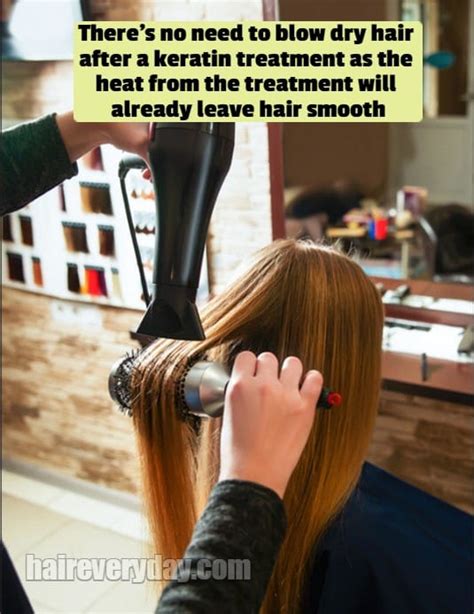 Blow Drying Hair After Keratin Treatment 5 Important Dos And Donts
