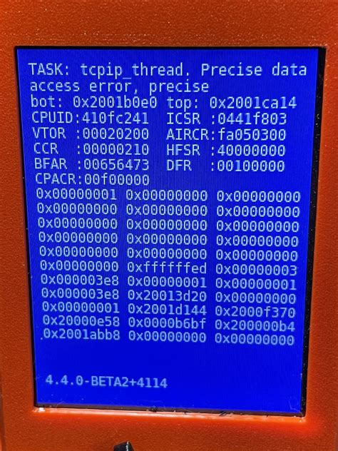 BUG BSOD While Printing Issue Prusa D Prusa Firmware Buddy GitHub