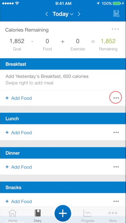 Myfitnesspal Premium Tutorial How To ‘quick Add Macros To Your Diary