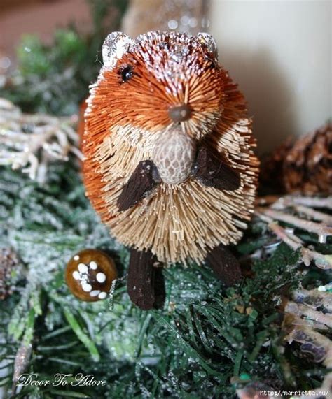 Красивые идеи для декора из природных материалов 47 580x700 340kb Поделки из сосновых