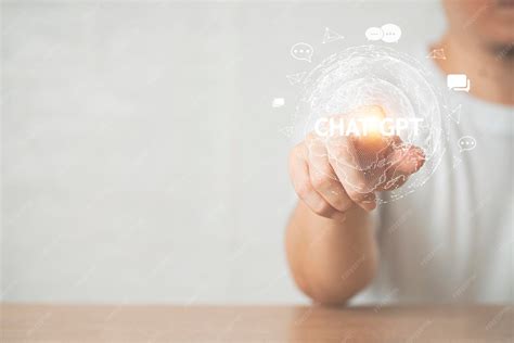 Premium Photo System Artificial Intelligence Chatbot Man Using Smartphone With Chatgpt Chat