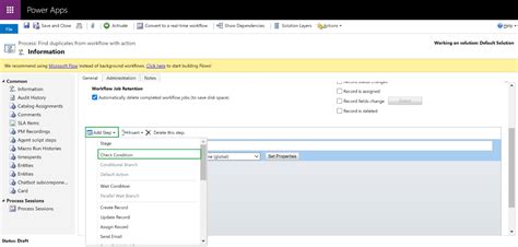 prevent duplicates while creating or updating records using workflow
