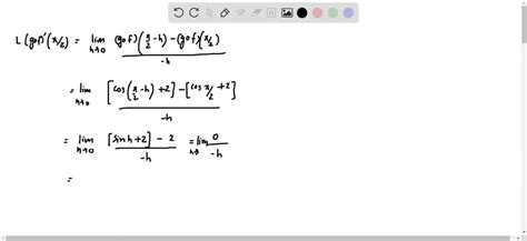 solved let f x cosx and g x [x 2] where [ ] denotes the greatest
