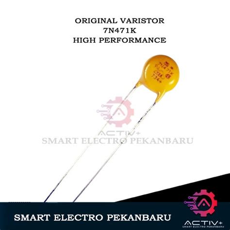 Jual Original 7n471k Varistor Vdr 7n471k Vdr 7n471 Metal Oxide Arester