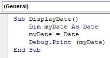 VBA Date Function Syntax Excel Examples How To Use