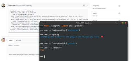 Impossible To Use It Issue Yogeshwaran Instagramy GitHub