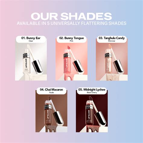 Lip Elixir Nourishing Lip Glaze Sacheu Beauty