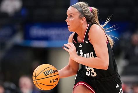 I Literally Ran Down Your Mom Indiana Star Sydney Parrish Excitedly Reacts To Iowas Kylie