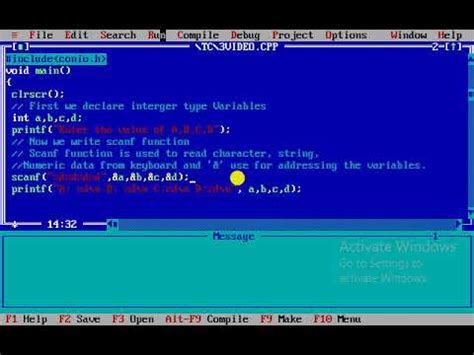 Scanf Function In C Programming YouTube