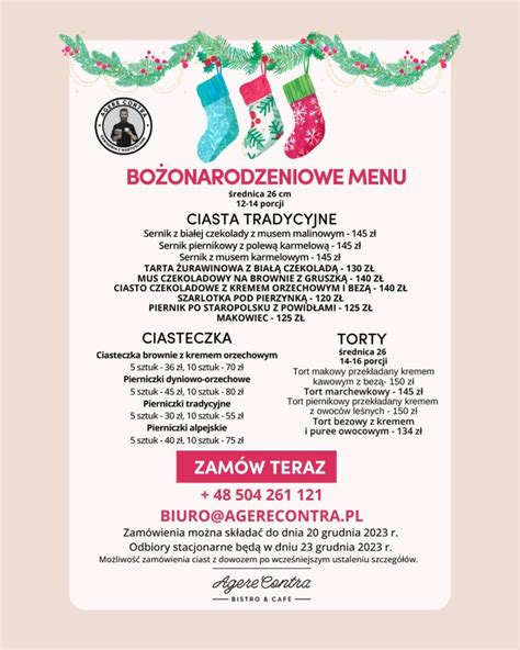 Oferta Świąteczna Agere Contra