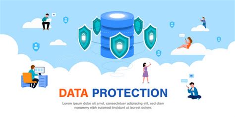 Global Data Security Personal Cyber Royalty Free Vector