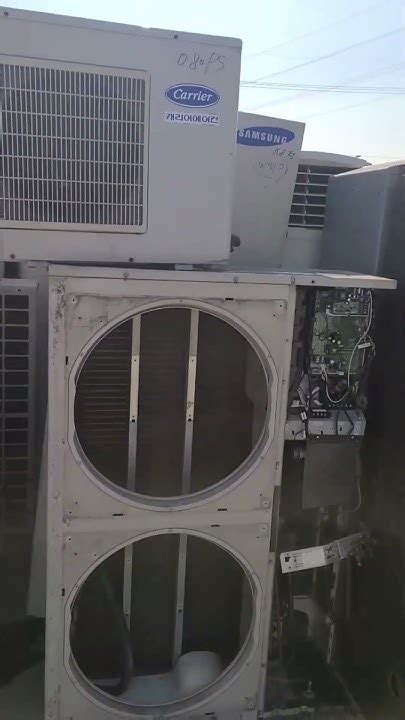 고장 나서 수리가 안되거나 오래되어 폐기 예정인 에어컨 Youtube