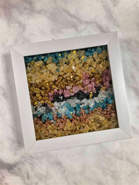 Diy Mod Podge Rock Salt Crystal Crafts Articles Plaid Online