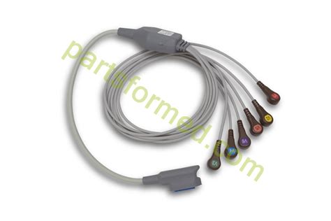 8300 0804 01 ZOLL Cable With V Lead ECG AAMI For Defibrillator ZOLL X