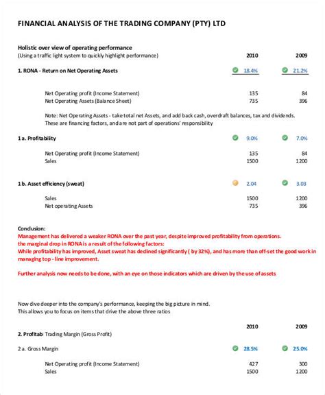 10 Company Analysis Template Free PDF Google Docs Apple Pages MS