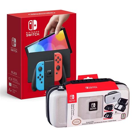 Ripley Consola Nintendo Switch Modelo Oled Neon Estuche 1680 Blanco
