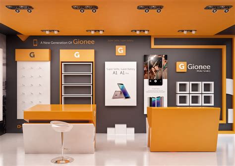 Display Mobile Shop Interior Design Ideas