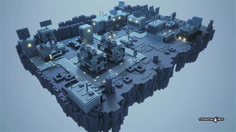 100 Voxel Assets For Space Colony Games By Monogon Voxel Space