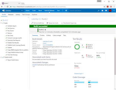 Continuous Delivery With Visual Studio Team Services Conduct Of Code