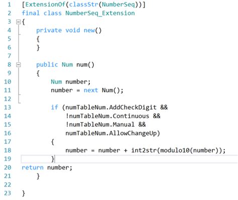 Dynamics 365 Adding Check Digits To Number Sequences Kurt Hatlevik
