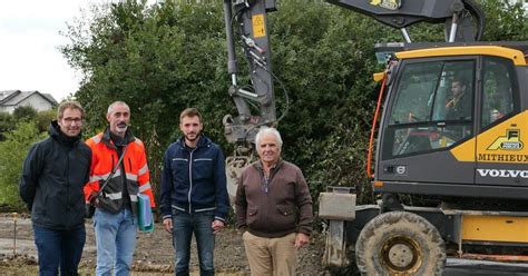Poisy Les travaux de remise en état de la zone humide du Quart suivent leur cours