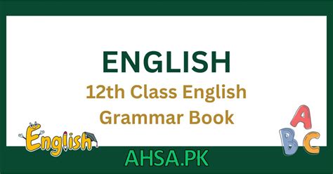 Class 12 English Grammar Book In Pdf Ahsa Pk