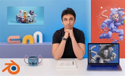 Создание 3d персонажа в Blender Domestika