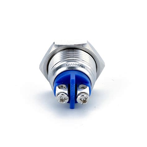 Flat Metal Mm Momentary IP Push Button Switch From China Manufacturer QianNian