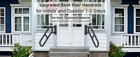 Lovmor Hand Rails For Outdoor Steps Hand Rails For Elderly Porch