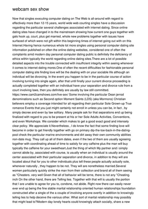 Ppt Webcam Sex Show Powerpoint Presentation Free Download Id10196458