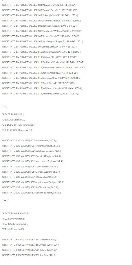 Consider The Following Sql Script Which Best