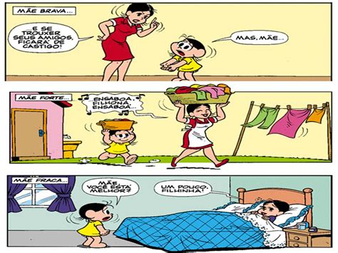 Palavra Vyva Gibi da turma da Mônica sobre as Mães