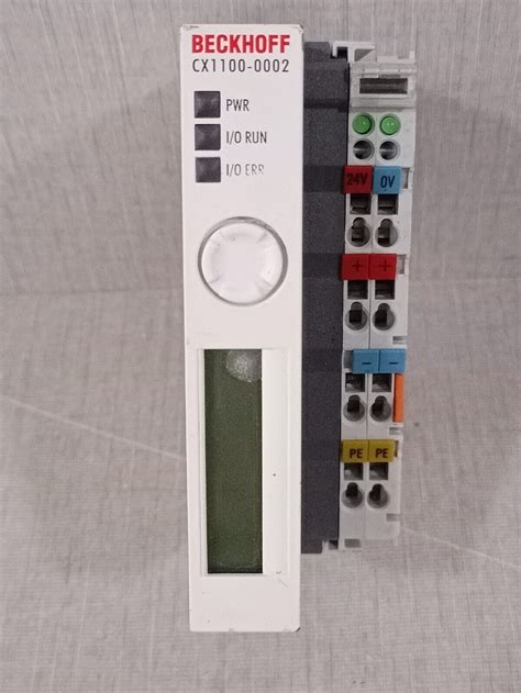 Used Beckhoff El9011 Bus End Plate Orbit Surplus