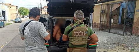 Pol Cia Civil Prende Homem Suspeito De Torturar Ex Namorada Em
