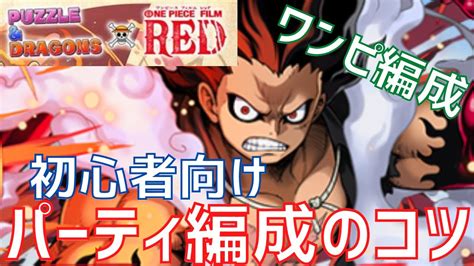 【パズドラ】武器込みallワンピース編成も紹介！初心者向けパーティ編成のコツ徹底解説！【ワンピースコラボ】 Hanafantasia