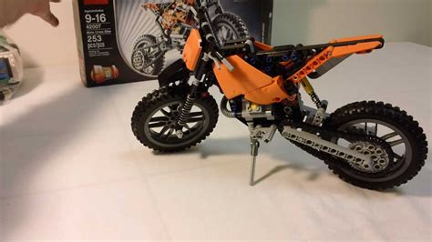 LEGO Technic 42007 Motocross Bike MODIFIED! - YouTube