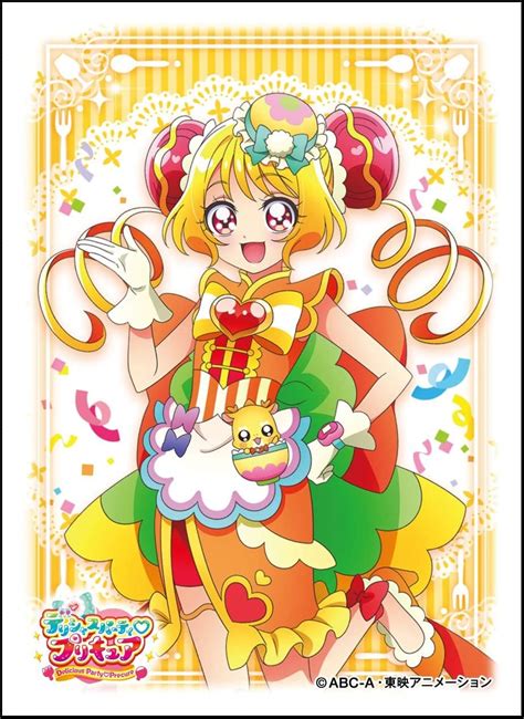 Amazon キャラクタースリーブ デリシャスパーティ プリキュア キュアヤムヤムen 1124 パック トレカ 通販
