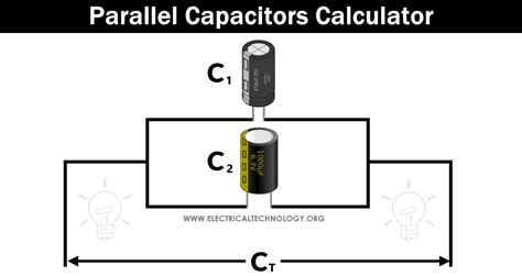 Parallel Capacitors Calculator Capacitance In Parallel