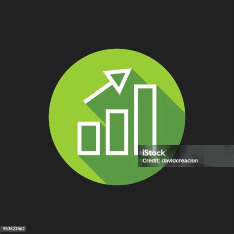 검은 배경에 원형 색 단추에 그림자와 함께 우아한 보편적인 백색 최소한 얇은 라인 다이어그램 아이콘 0명에 대한 스톡 벡터 아트