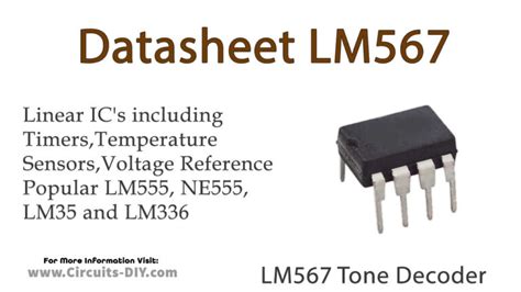 LM567 Tone Decoder Datasheet