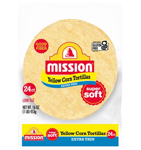 Extra Thin Yellow Corn Tortillas Mission Foods