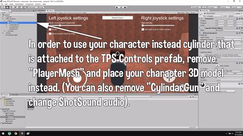 Tps Controls For Mobile Devices Unity Source Code Easy Third Person