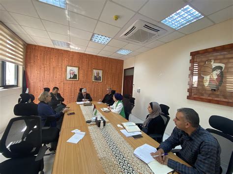 وزارة التنمية الاجتماعية الفلسطينية مجدلاني يلتقي الممثلة الخاصة