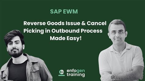 How To Reverse A Goods Issue And Cancel Picking In Sap Ewm Outbound