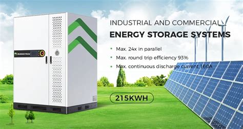 Industrial And Commercial Energy Storage Systems 100 Kw 200kw With