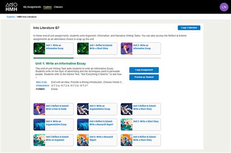 Assign Writing Task Assignments