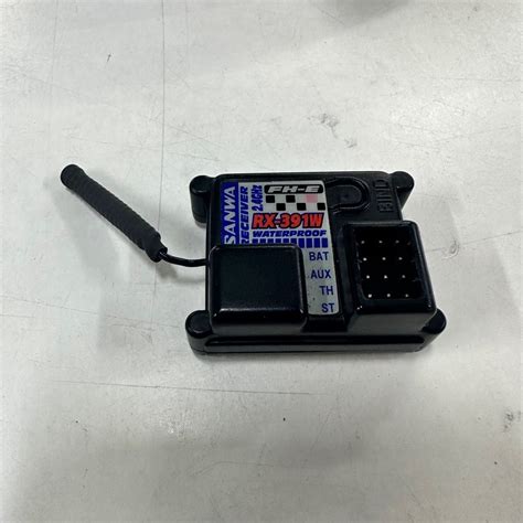LIKE NEW SANWA MX 6 TXRX RX 391W Waterproof Transmitter Receiver Hobbies Toys Toys Games