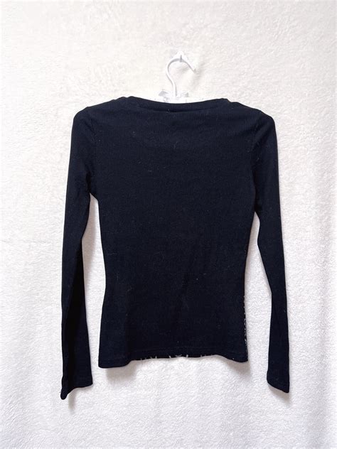 Y2k 와투케 고스펑크 갸루 날개 윙 프린팅 롱슬리브 오리엔탈 핀터 긴팔 후루츠패밀리 Y2k 와투케 고스펑크 갸루 날개 윙 프린팅 롱슬리브 오리엔탈 핀터 긴팔 후루츠패밀리