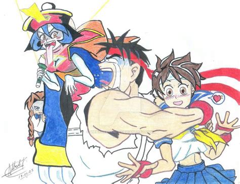 Here Are Some Ryu X Sakura Pics Shipper Street Fighter Amino